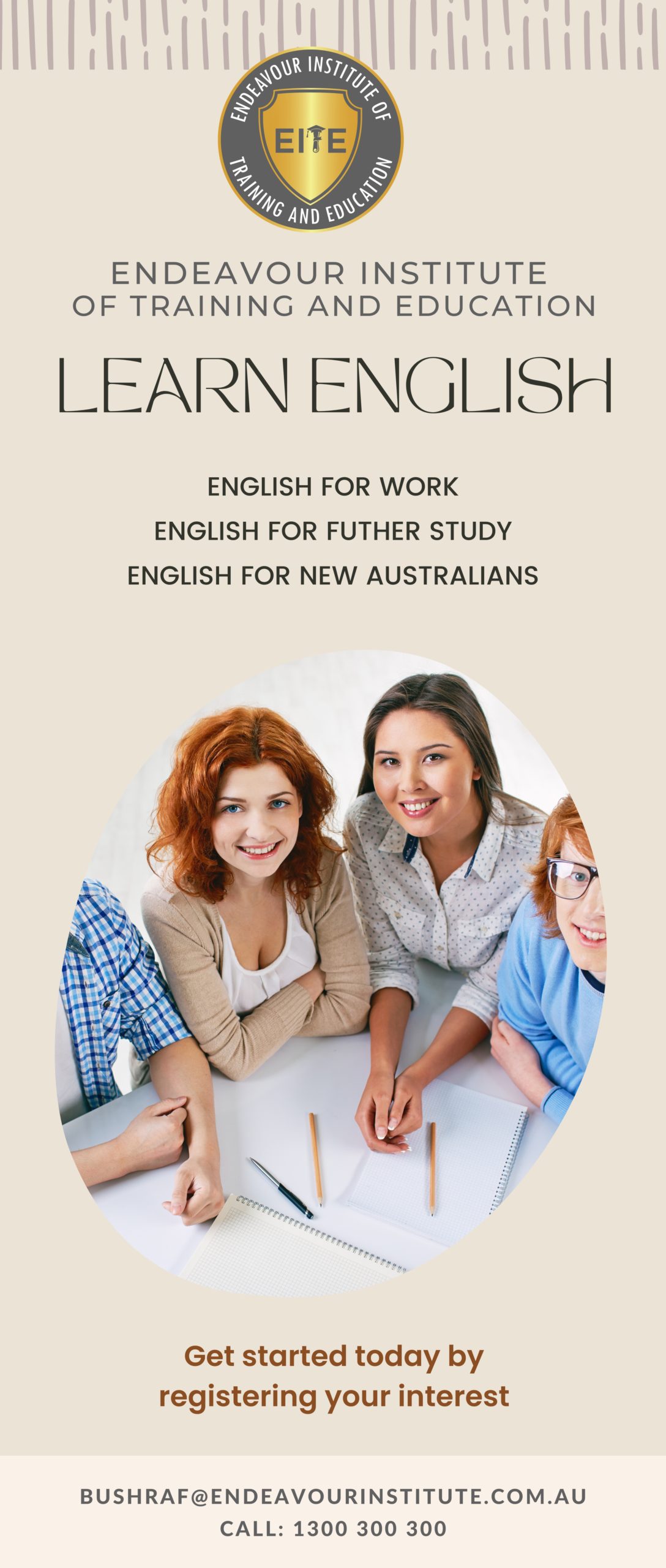 Academic English – Endeavour Institute of Training and Education
